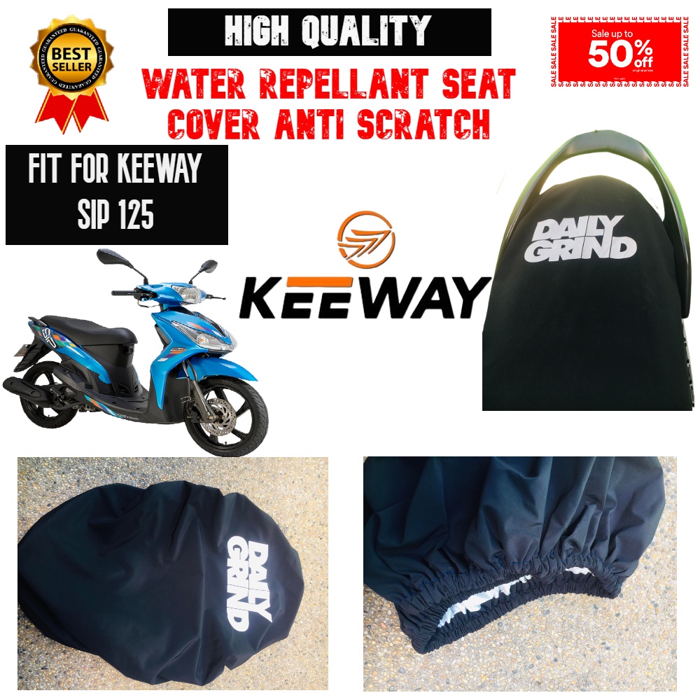 NEW!! TP Garterize Seat Cover For KEEWAY SIP 125 | Water Proof Seat ...