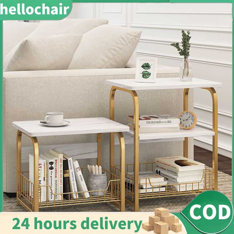 COD 2/3 layer side table sofa side cabinet bedroom simple corner table ...