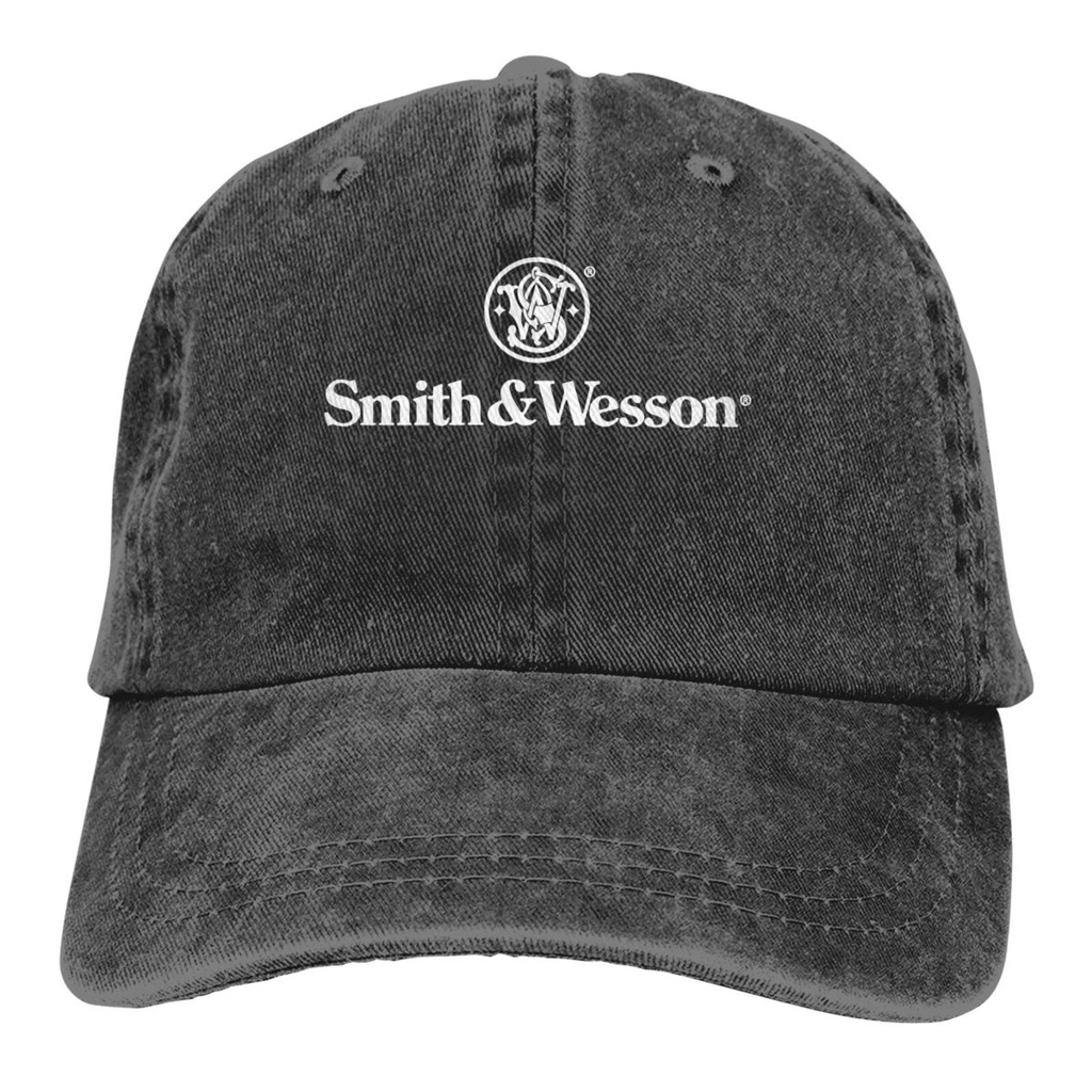 Korean Style Baseball Cap Smith Wesson Distressed Personality Hat ...