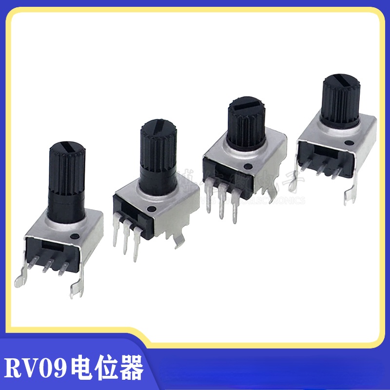 RV09 Type RV09 Vertical Horizontal B1K2K5K10K50K100K Potentiometer 0932 ...