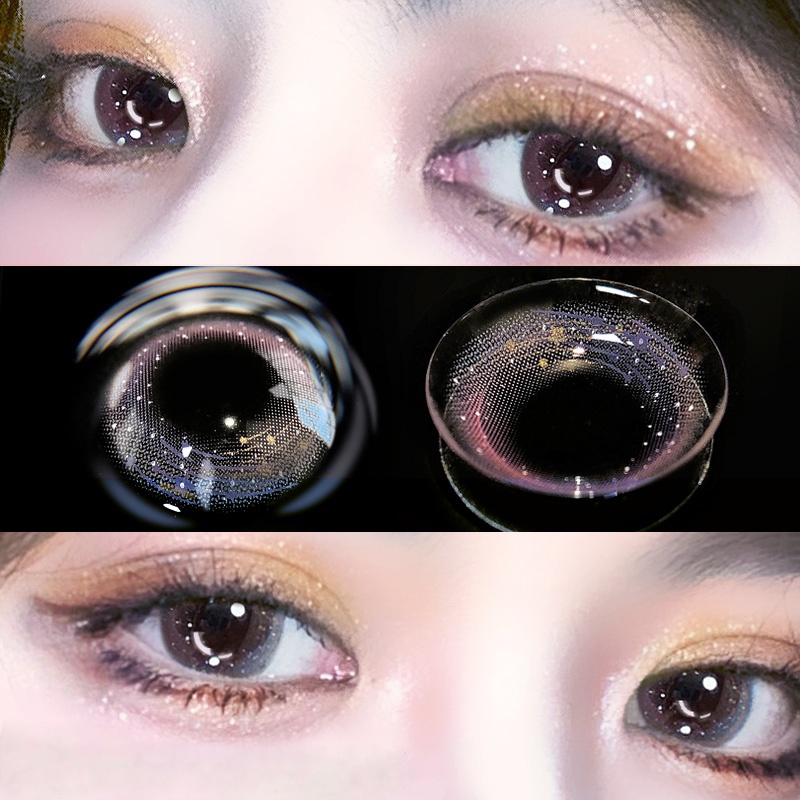 [COD&0~-8.00Grade lenses] 2 Pcs Contact Lenses for Eye with Grade Soft ...