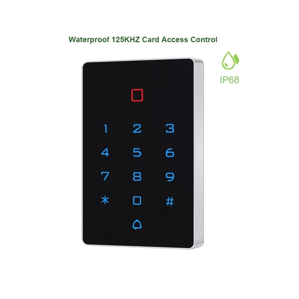 T12 WIFI Tuya Smart Door Lock Waterproof Door Access Control System Standalone Keypad RFID Card ...