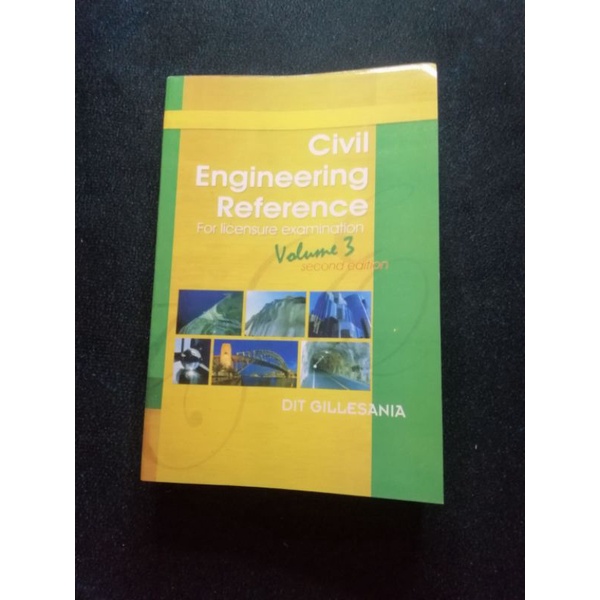 Civil Engineering Reference for Licensure Exam Volume 3 2nd Edition by DIT GILLESANIA | Shopee ...