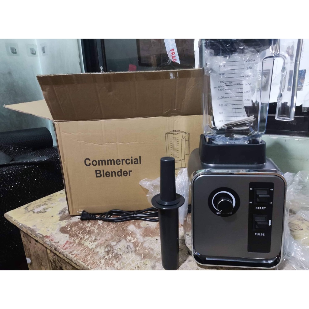 Original Commercial Blender POWERFUL heavy duty HONEYSON | Shopee ...