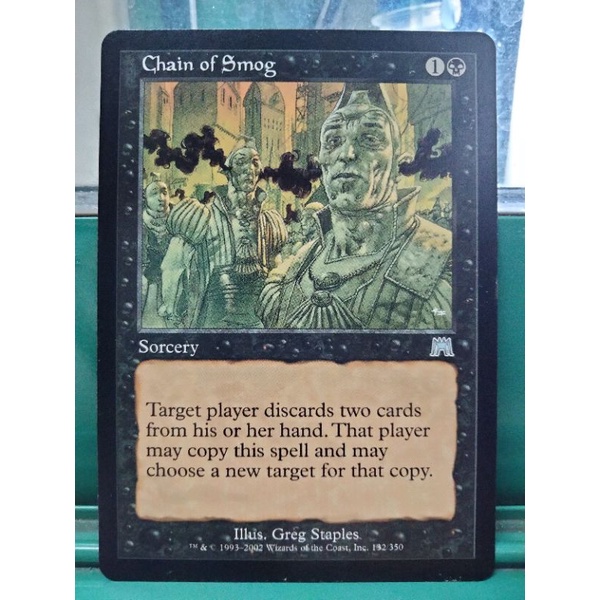 Magic: The Gathering(MTG) Card Chain Of Smog Onslaught | Shopee Philippines