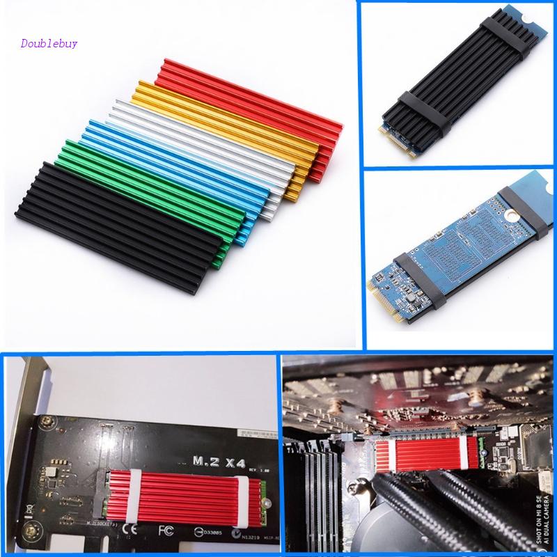 Doublebuy Aluminum for M.2 2280 SSD Heatsink Cooler Solid State Hard ...