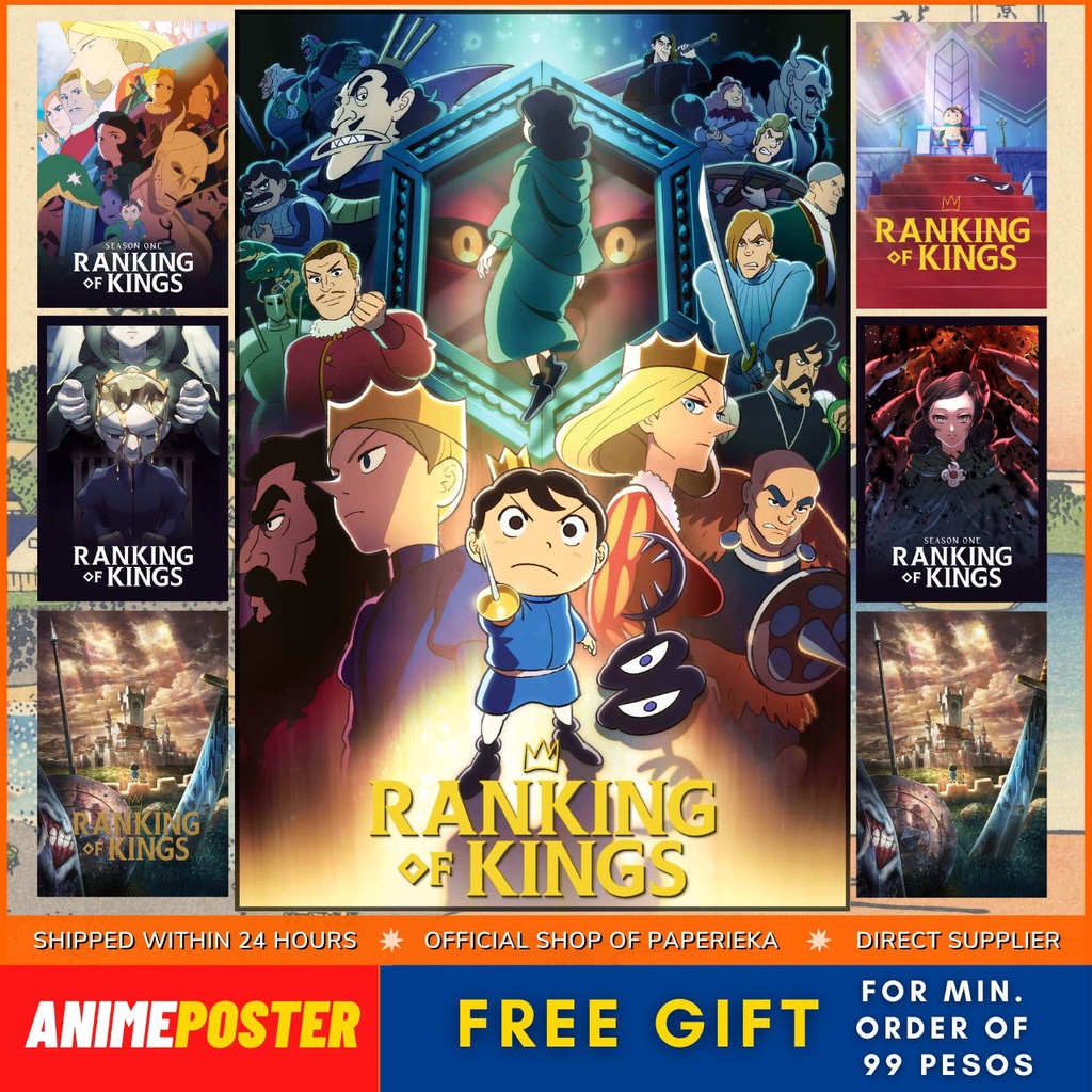 Ranking of Kings : Official Anime Poster / Stickers / Laminated Posters ...