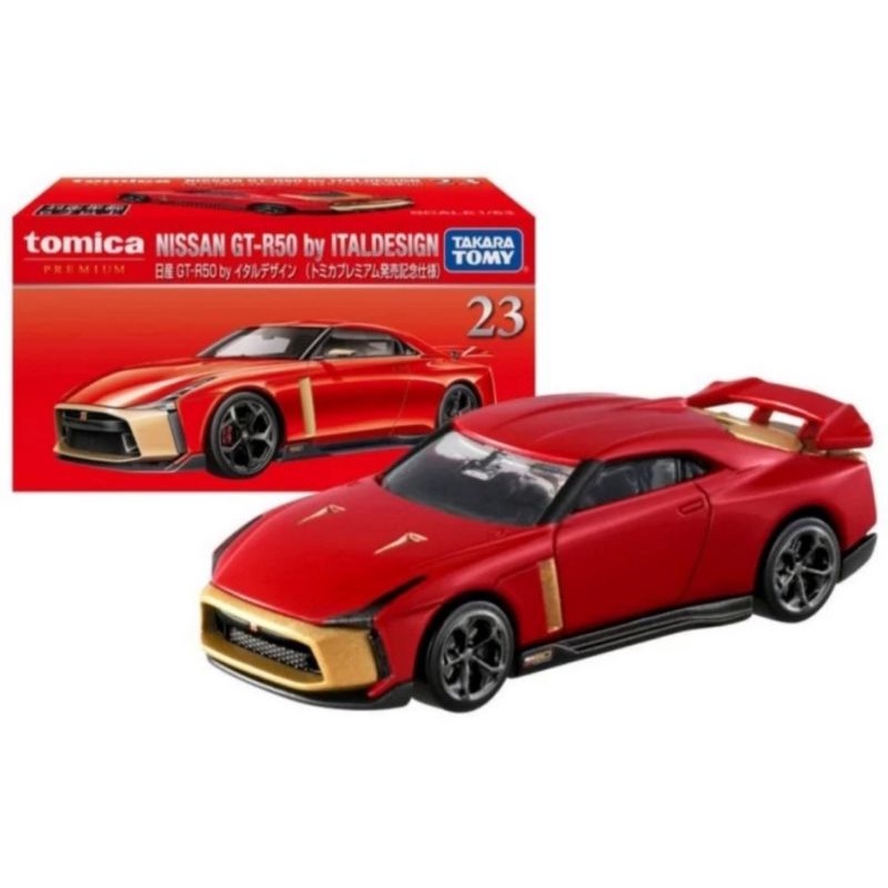 Tomica Premium 23 Nissan GT-R50 By ITALDESING TAKARA TOMY ORIGINAL Diecast Miniature Car ...