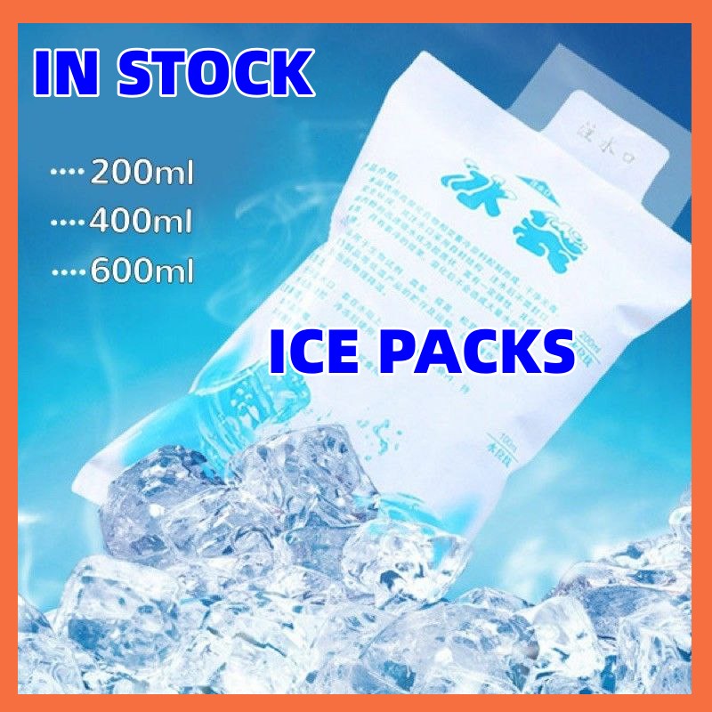 20Pcs gel Ice Bag Insulated Dry Cold Ice Pack Leak Proof For Physical ...
