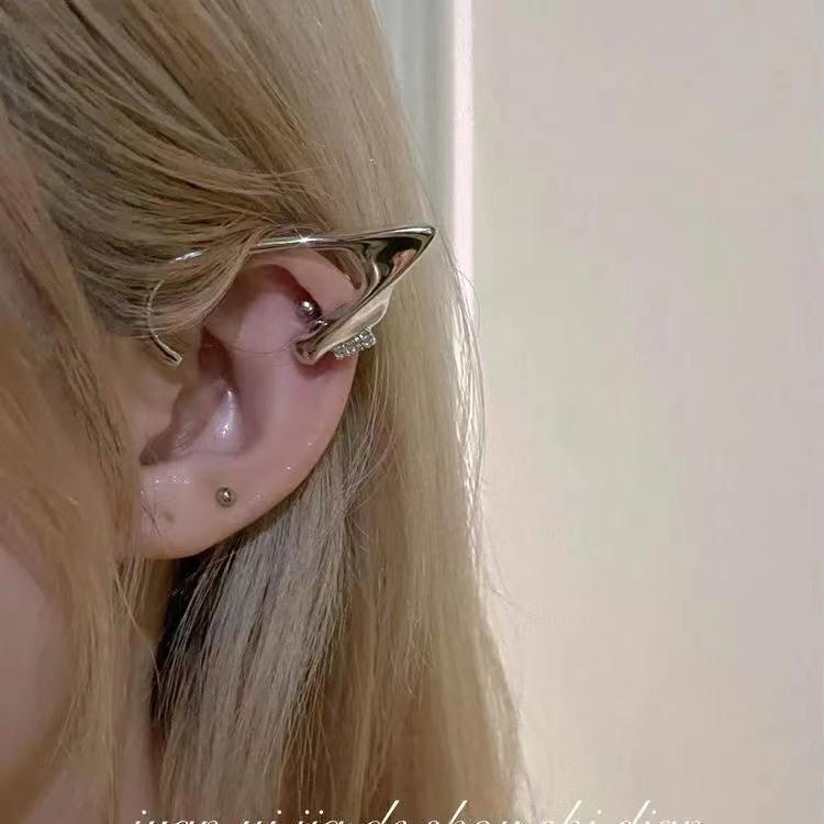 Lovely Cartoon Elf Ear Bone Clip for Women No Piercing Mermaid Earcuff Wedding Jewelry Party ...