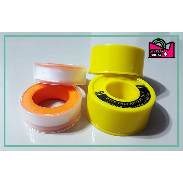 (PER PIECE) Teplon Tape 1/2 and 3/4 / tepelone/ tefelon/ tapelon ...