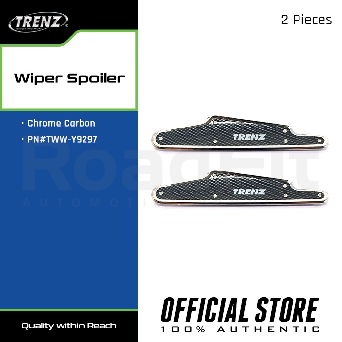 Trenz Wiper Wing/Wiper Spoiler Chrome Carbon TWW-Y9297(Outlet) | Shopee ...