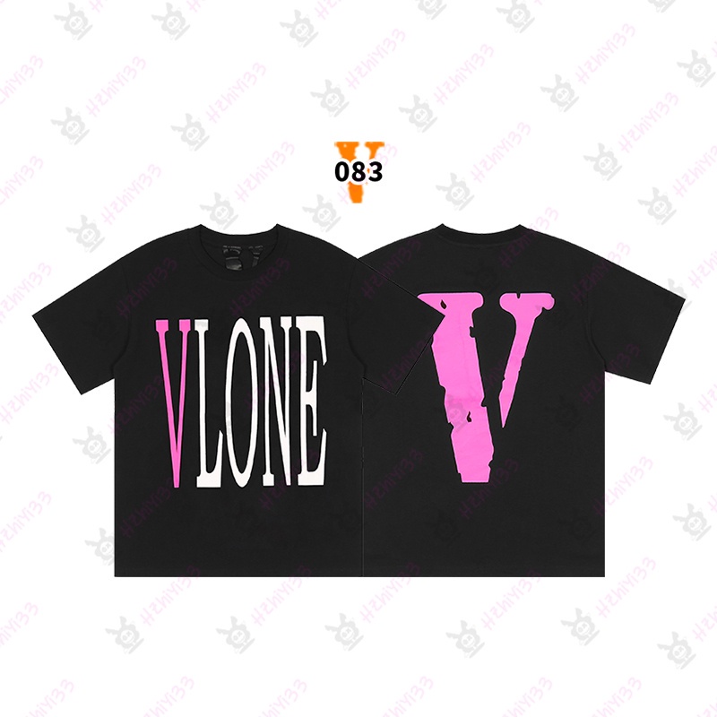 (Official New Store) Vlone Logo V Fujiwara Hiroshi joint Short-Sleeved ...
