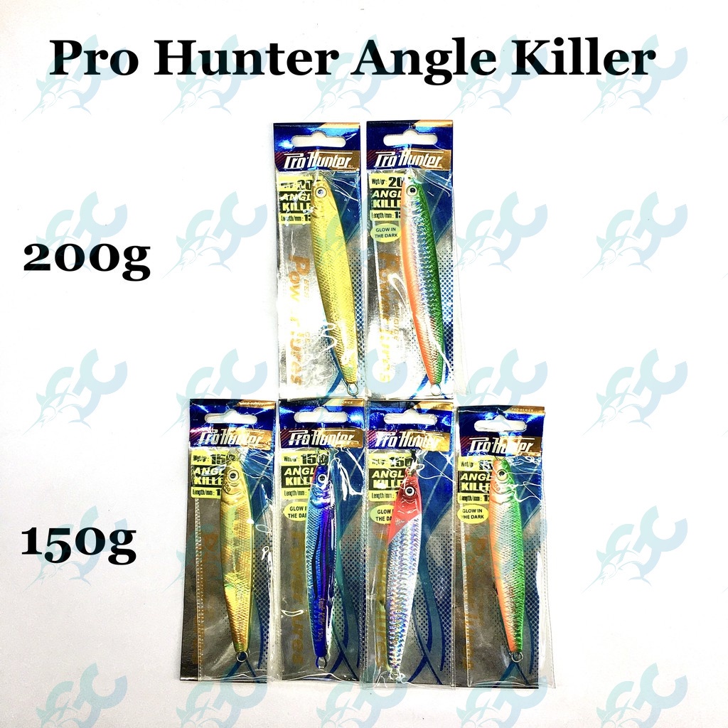 Pro Hunter Angle Killer 150g, 200g Metal Jig Lure- | Shopee Philippines