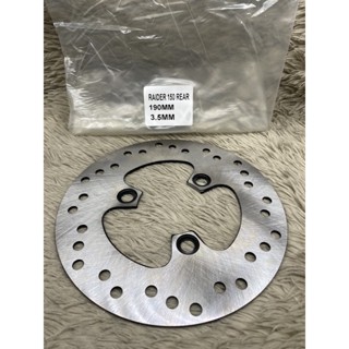 DISC RAIDER 150 REAR 190MM 3.5MM | Shopee Philippines