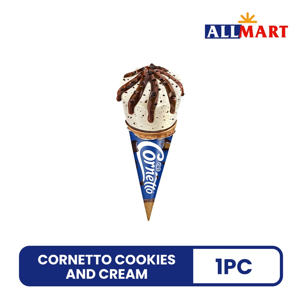 Cornetto Cookies & Cream 110ml - AllMart Online Grocery | Shopee ...