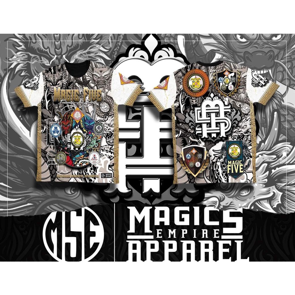Magic 5 Fraternity Shirt 2022 Magic Five Brotherhood Full Sublimation ...