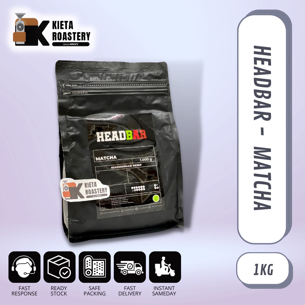 1000gr Matcha Powder Headbar | Shopee Philippines