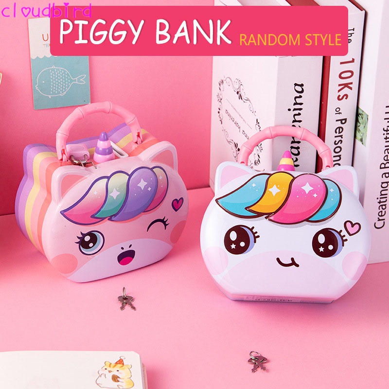 Cute Cartoon Money Box Piggy Bank Cash Coin Money Bank Collecting Bank ...