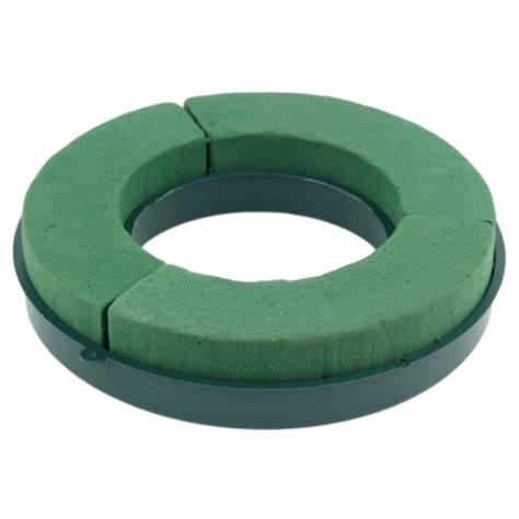 Ring Shaped Oasis Floral Foam for fresh flower arrangement with Plastic ...