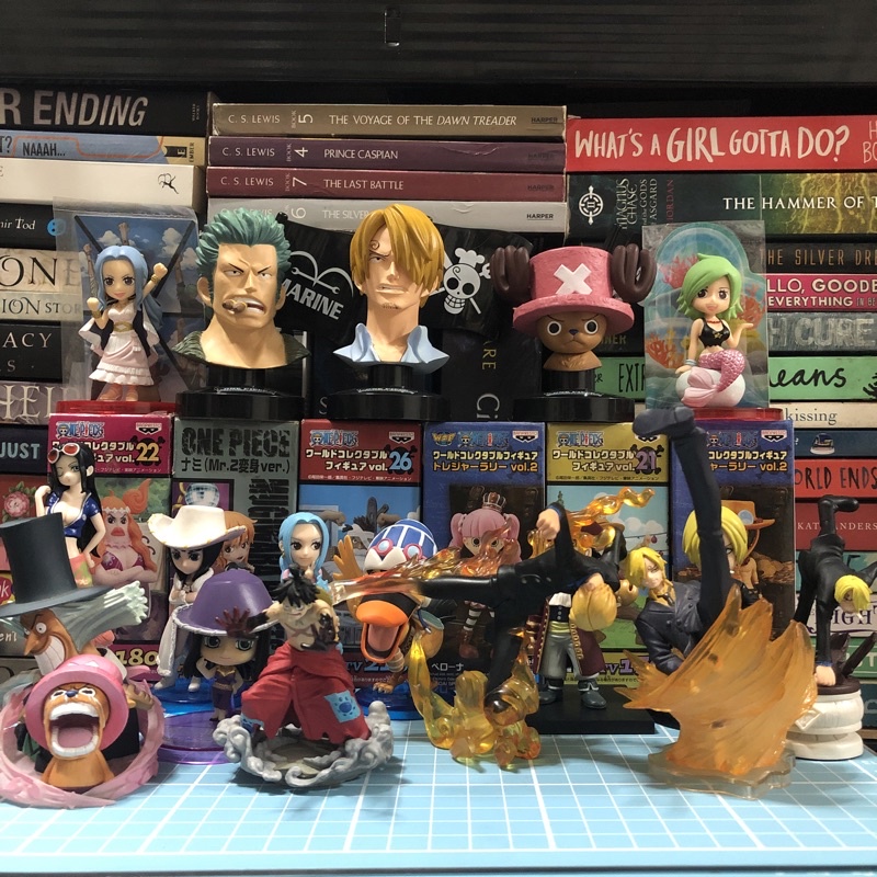 Authentic One piece wcf head bust gdc logbox IK mini figures | Shopee ...