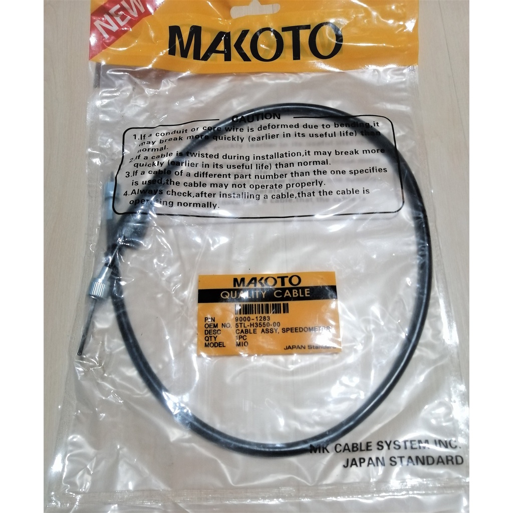 SPEEDOMETER CABLE SET - YAMAHA MIO / MIO SOUL / MIO SPORTY | Shopee ...