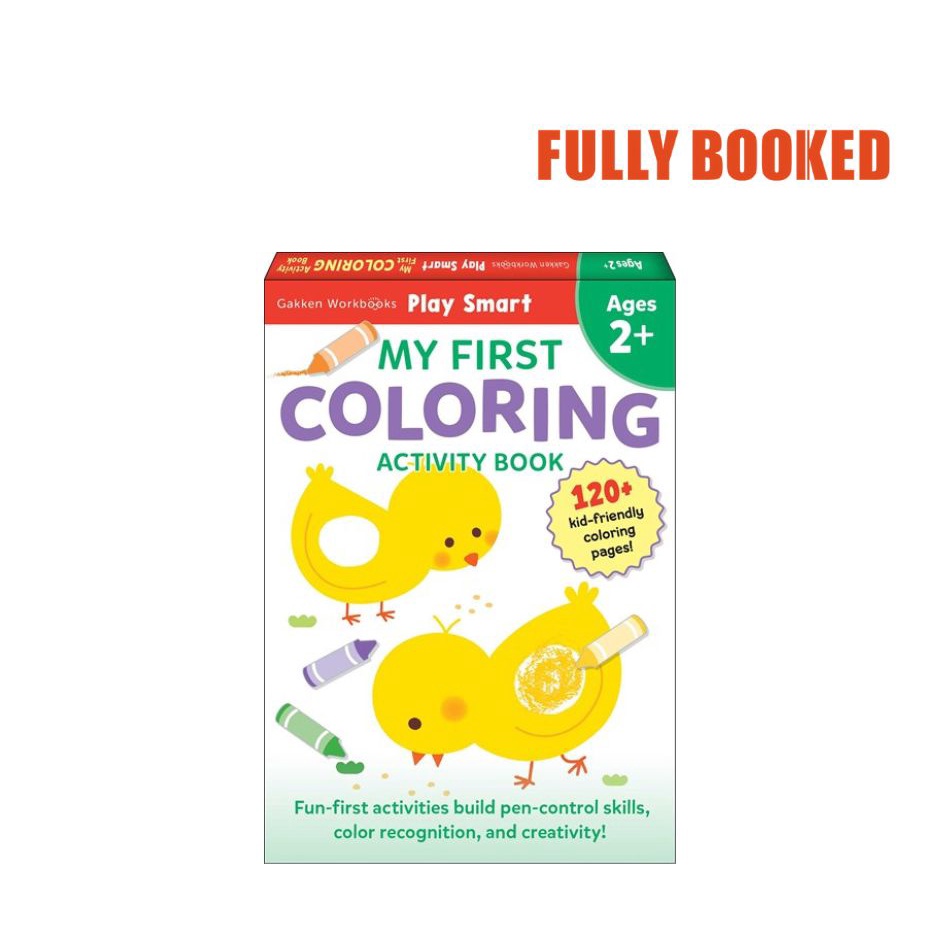 Play Smart My First Coloring Book 2+ (Paperback) by Gakken Early ...