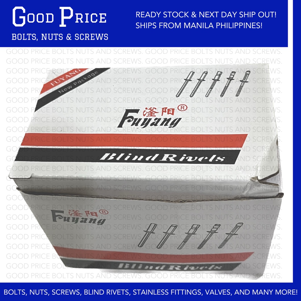Aluminum Blind Rivet (700 pieces) | Shopee Philippines