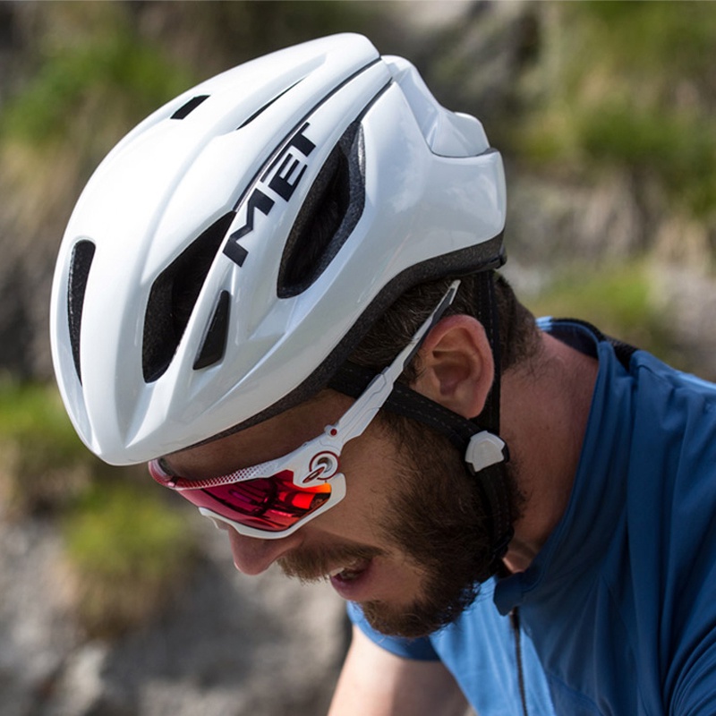 MET Strale Road Bicycle Helmets Lightweight Pneumatic Safety Riding ...