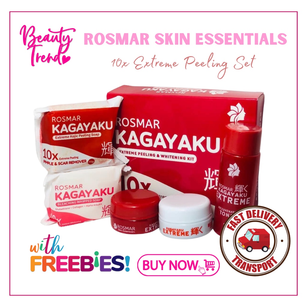 Rosmar Skin Essentials - Kagayaku 10x Extreme Rejuvenating Set | Whitening Set | Shopee Philippines