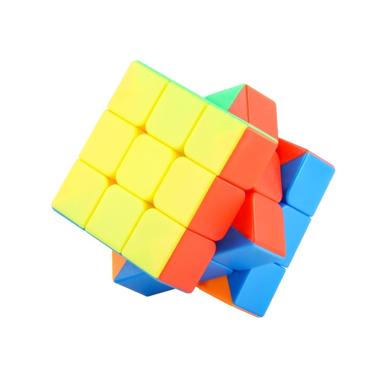 Rubik's Cube 2x2 3x3 Slippery Cracked Head Color Coated Twist Hole Knob ...