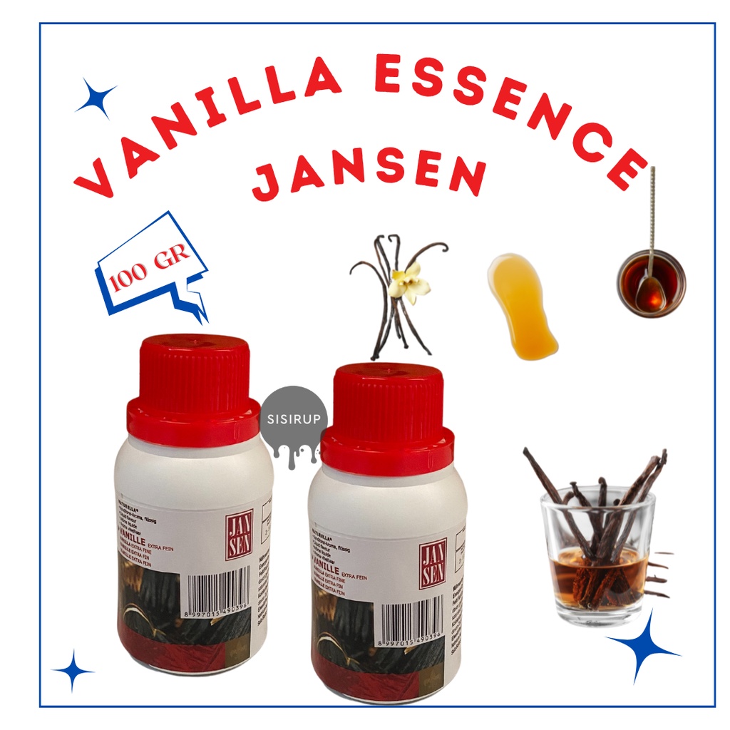 100 ML Vanilla Essence 100 ML / Vanilla Jansen / Vanilla Extract ...