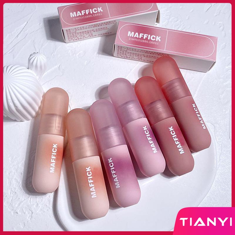 Colorful Mist Mousse Lip Clay Small Color Bullet Plain Mouth Red Pink ...