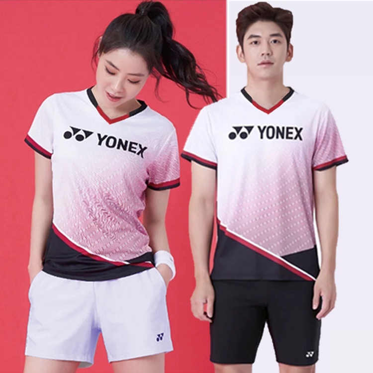 Yonex Shirt for Women and Men Badminton 2023 Yonex New Badminton T-shirt Couple's Breathable ...