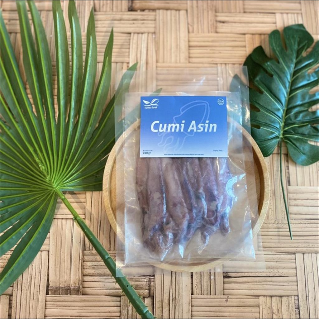 Tunas SEA Squid Needle Salted Dry SALTED FISH Squid 200Gr | Tl-cuas1 ...