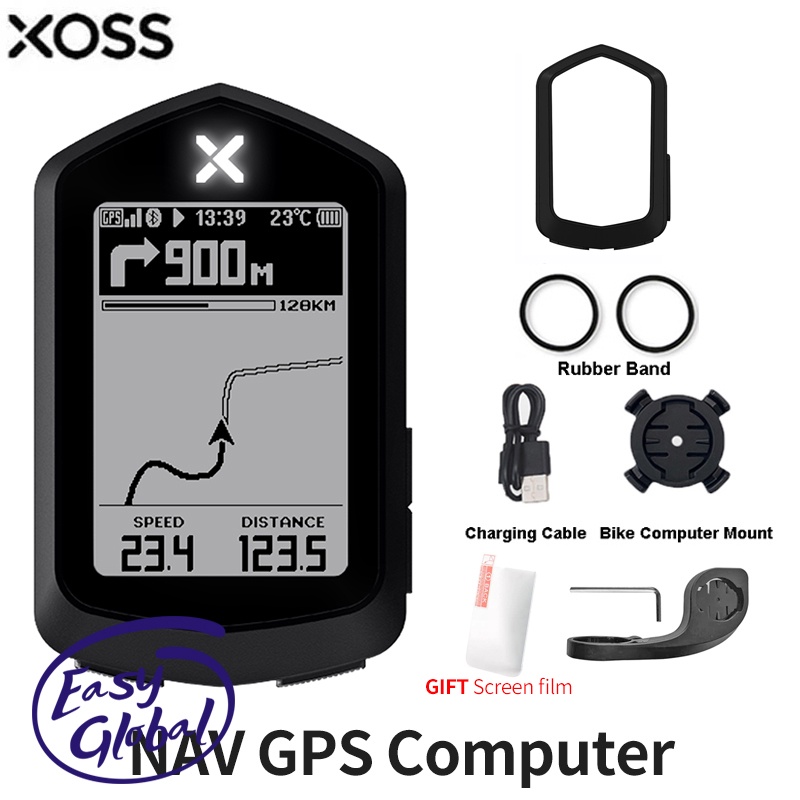 XOSS Xingchen NAV Wireless GPS Code Reader Heart Rate Monitor For ...