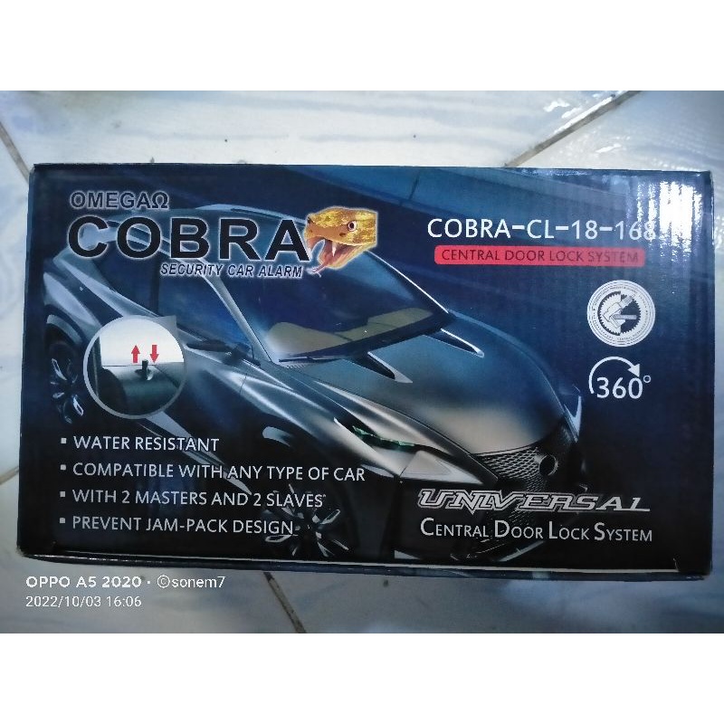 Central lock (cobra brand) | Shopee Philippines