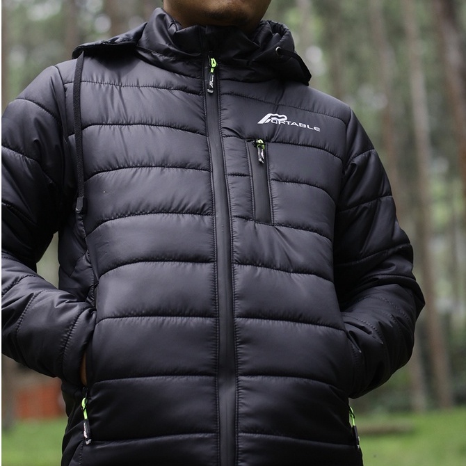 Original Long Sleeve PORTABLE PUFFER Jacket | Shopee Philippines