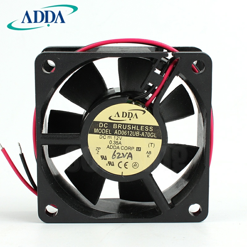 ADDA Fan AD0612UB-A70GL 6025/12V Power Chassis 6CM | Shopee Philippines