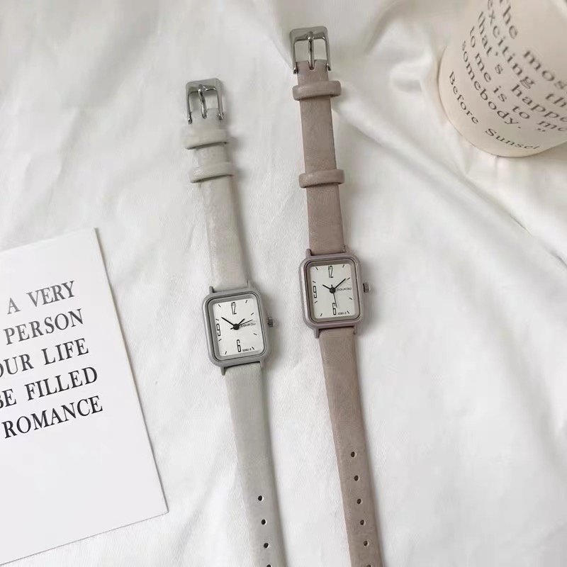 Trendy Fashion Vintage Inspired Square Dial Quartz Watch For Women ...