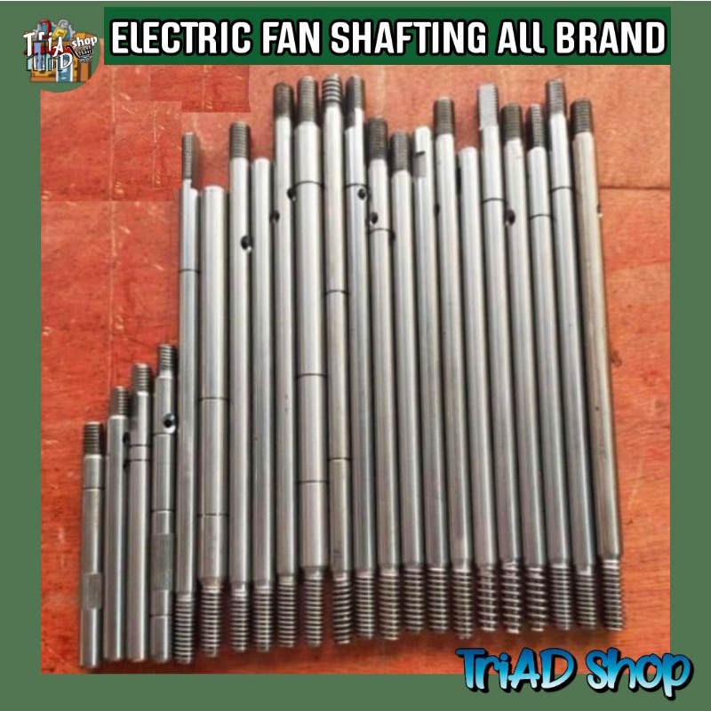 Electric Fan Shafting Nikon, Standard, National, Asahi, Camel, Hanabishi, Industrial, ect ...