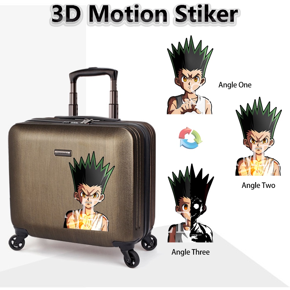 Hunter X Hunter Gon Anime 3D Motion Car Stickers Self-adhesive ...