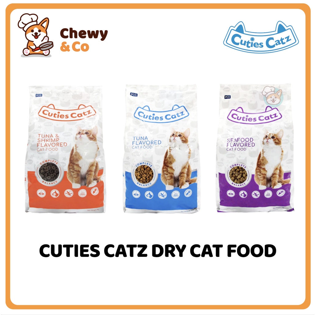 Cuties Catz Dry Cat Food 1kg (Original Packaging) | Shopee Philippines
