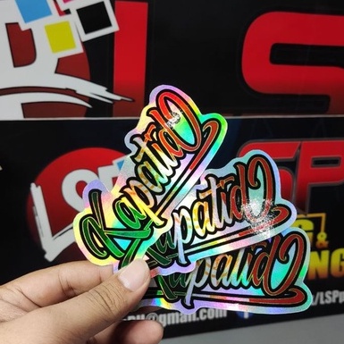 "Kapatid" Holographic Car Stickers HIGH QUALITY (Water Proof) | Shopee ...