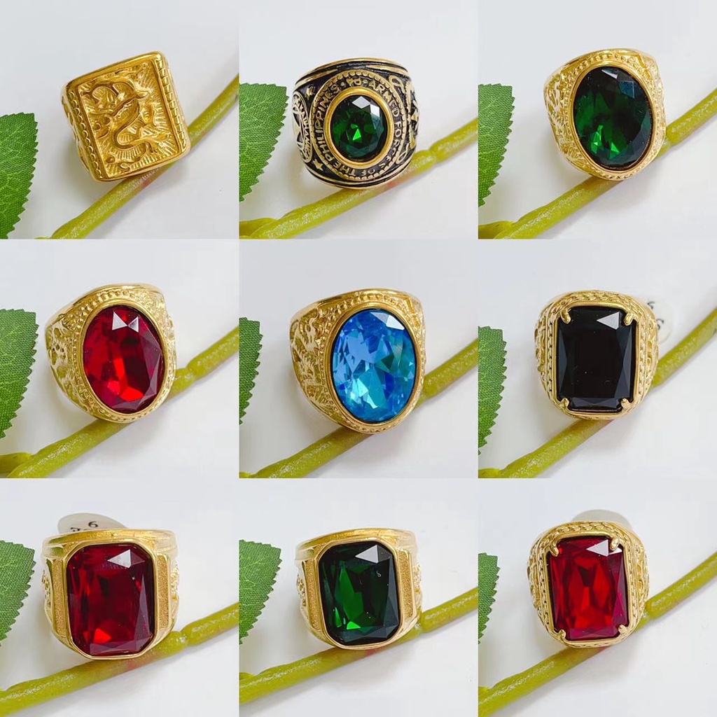 love fashion jewelry 24k gold plated ring bangkok sing sing for men ...