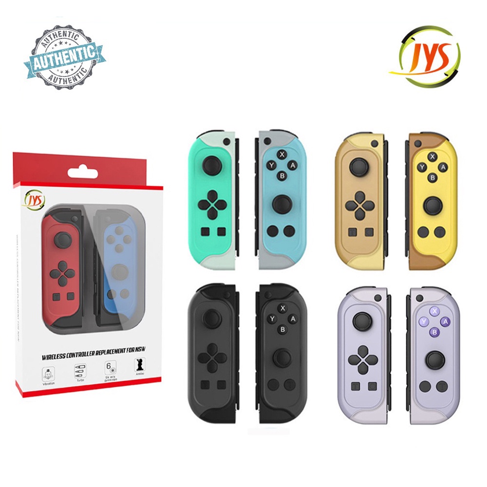 Wireless Joy Con Controller For Nintendo Switch & Switch OLED and Switch Lite Joycon (L+R) Game ...