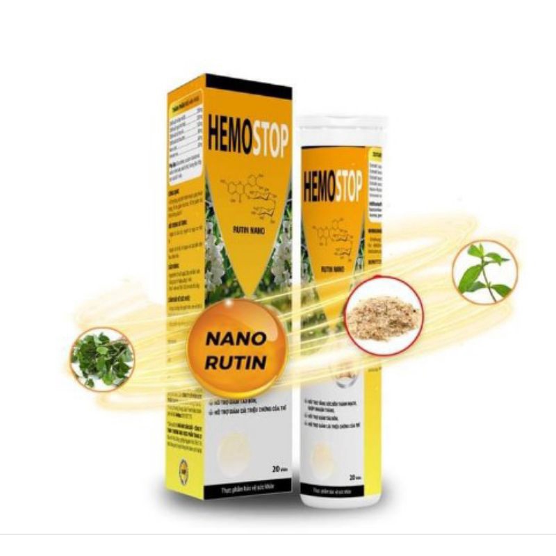 Hemostop Effervescent Tablets Cure Hemorrhoids | Shopee Philippines