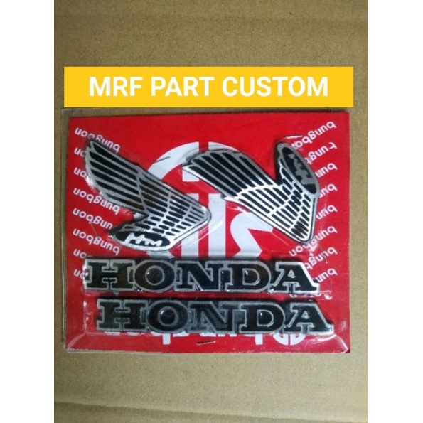Tank Logo Emblem HONDA CB Wren CB 100 CB 125 & Tank Emblem | Shopee ...