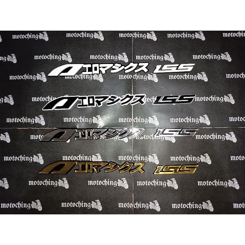 Aerox 155 Japan emblem(Pair) | Shopee Philippines