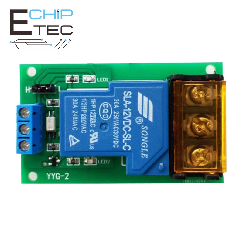 High Power Relay Module / Optocoupler Isolation / High / Low Level ...